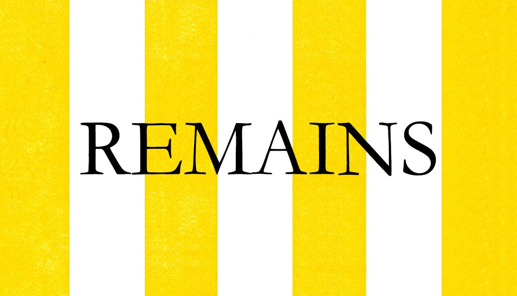 Remains Logo - perennial