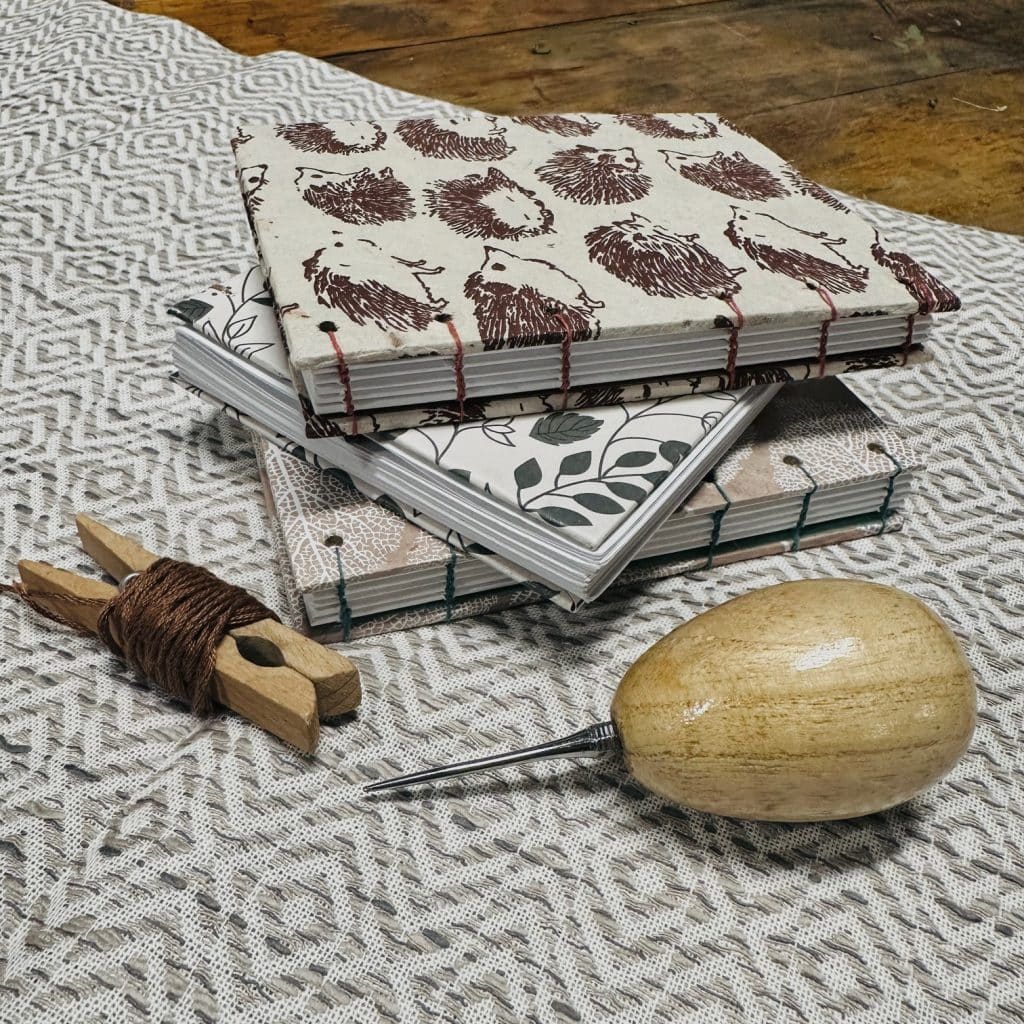 Coptic Stitch Bookbinding - perennial